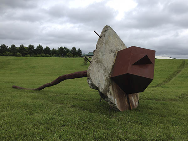 New sculpture “uproot” at Sculpture Park | Cultural Center ...