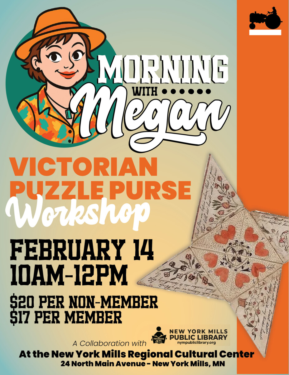 Morning with Megan: Victorian Puzzle Purse Workshop - kulcher.org